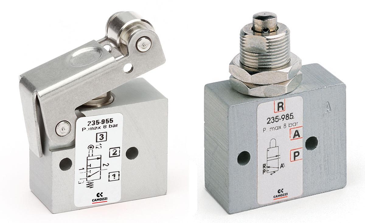 Mechanically Operated Pneumatic Valves